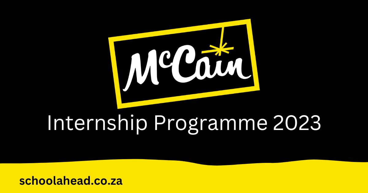 Mccain Foods Finance Internships 2023 Schoolahead